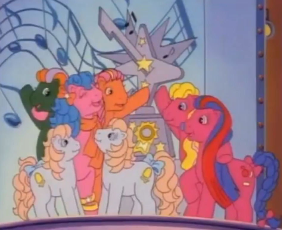 #2865546 - safe, screencap, half note, jing-a-ling, melody, pretty beat ...