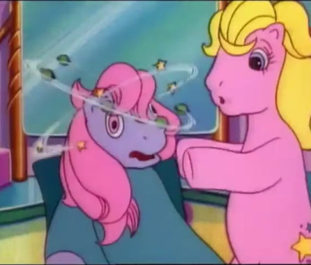 #2865802 - safe, screencap, clover (g1), starlight (g1), earth pony ...