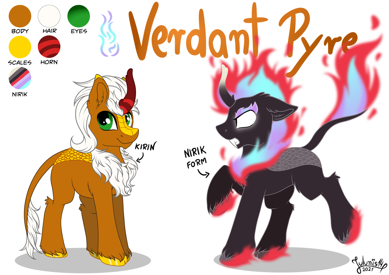 #2866719 - safe, artist:julunis14, oc, oc only, kirin, nirik, kirin oc, reference sheet, simple ...