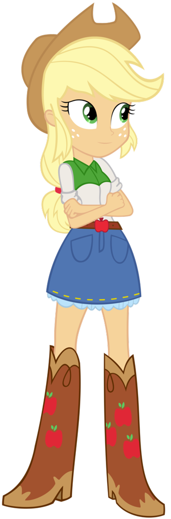 #2866954 - safe, artist:rupahrusyaidi, applejack, human, equestria ...