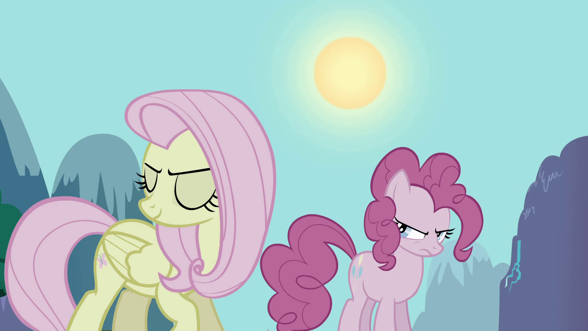 #2857109 - safe, screencap, fluttershy, pinkie pie, earth pony, pegasus ...