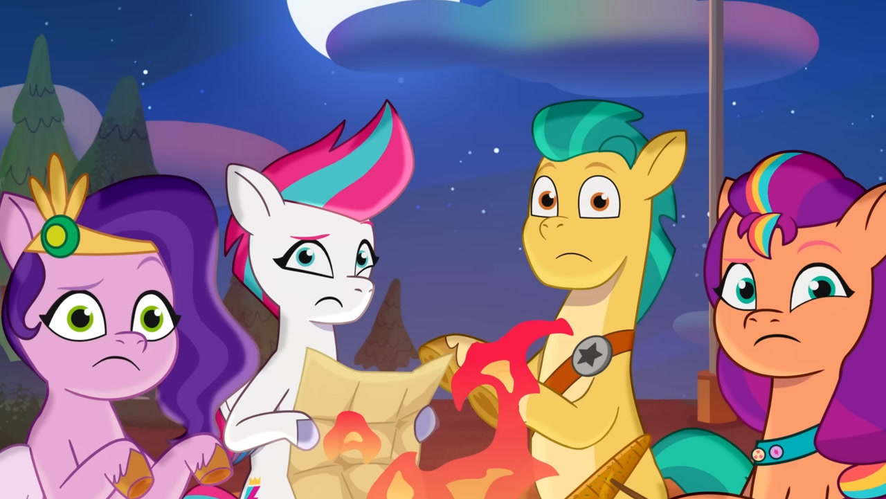 #2868762 - safe, screencap, hitch trailblazer, pipp petals, sunny ...