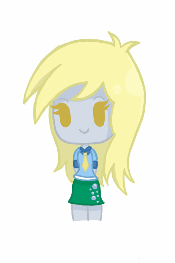 #2869801 - safe, artist:darkberryart, derpy hooves, human, equestria ...