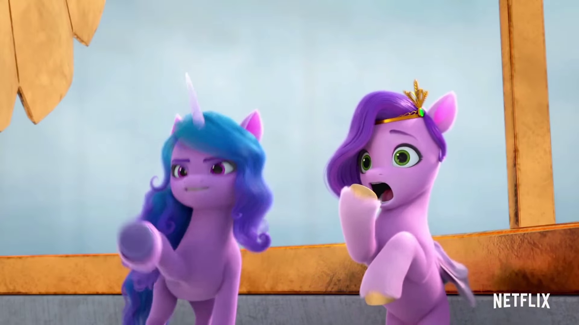 #2870061 - safe, screencap, izzy moonbow, pipp petals, zipp storm, pegasus, pony, unicorn, g5 ...