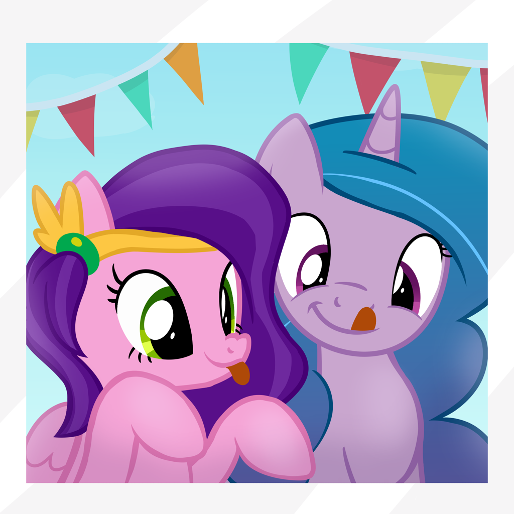 #2873995 - safe, artist:candy meow, izzy moonbow, pipp petals, pegasus ...