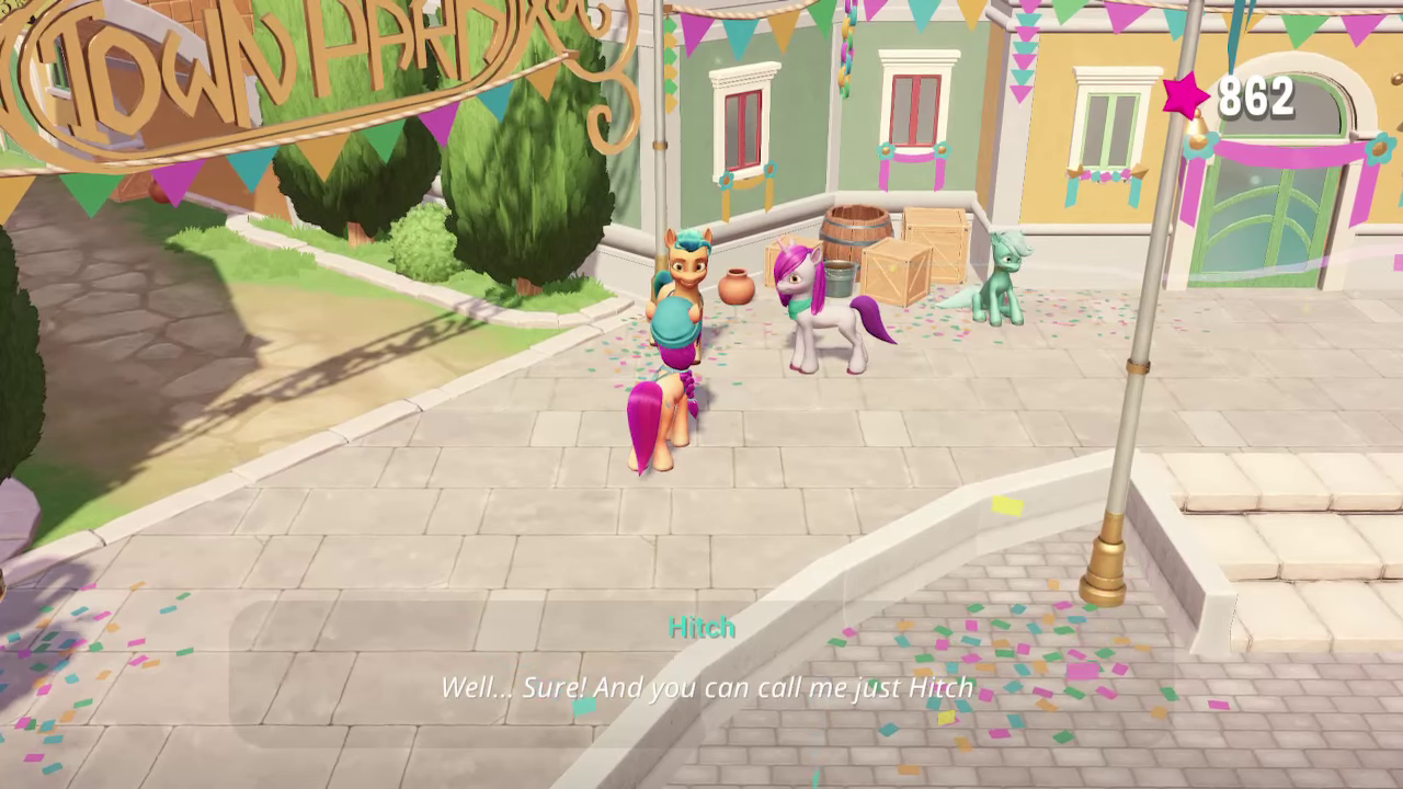 #2874177 - safe, hitch trailblazer, primrose (g5), shimmerwing, sunny ...