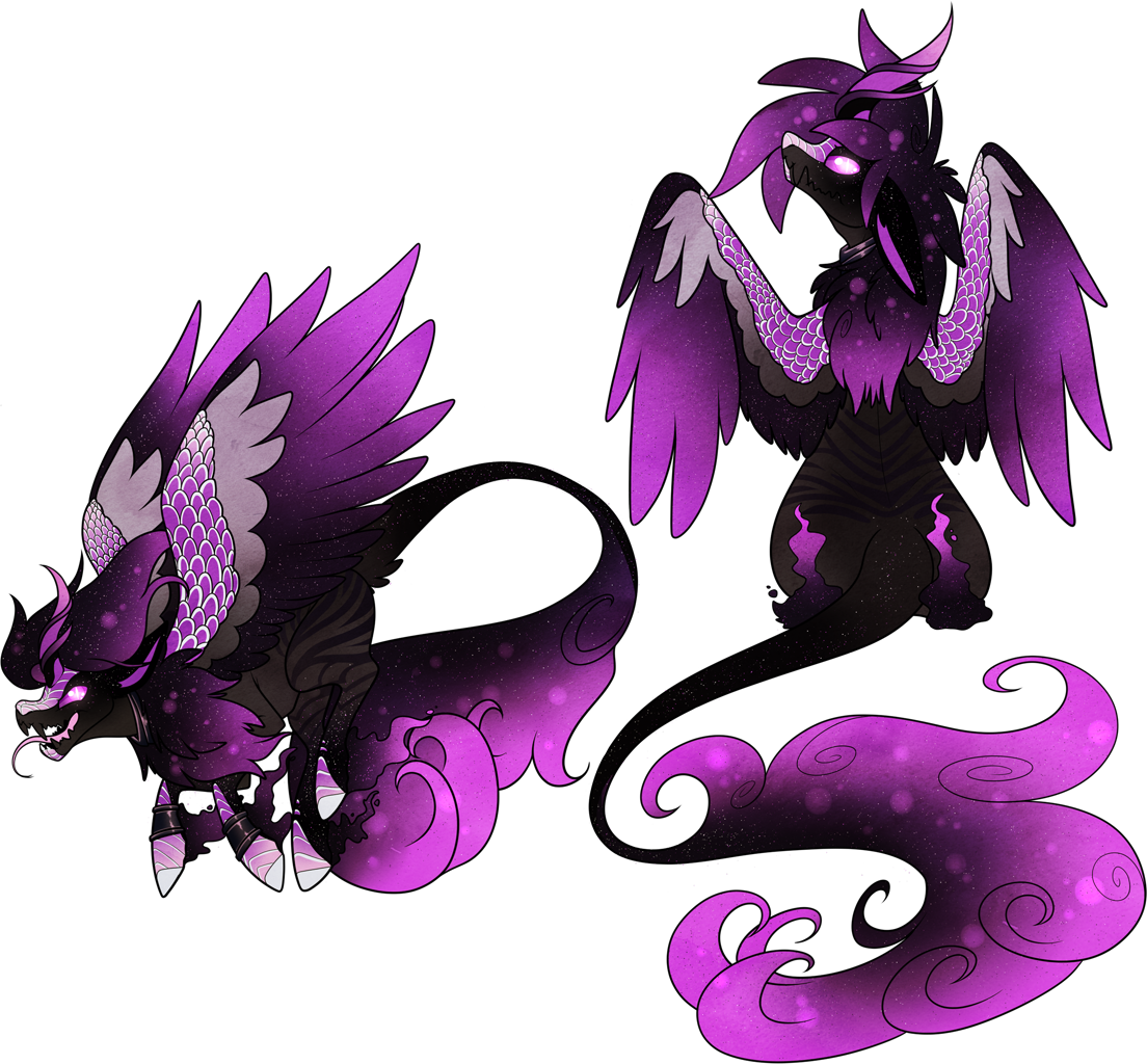 #2857857 - safe, artist:velnyx, oc, oc:onyx, hybrid, kirin, winged ...