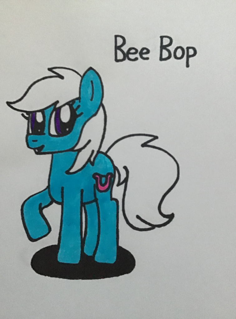 #2857970 - safe, artist:maddiedraws5678, bee bop (g3), earth pony, pony ...