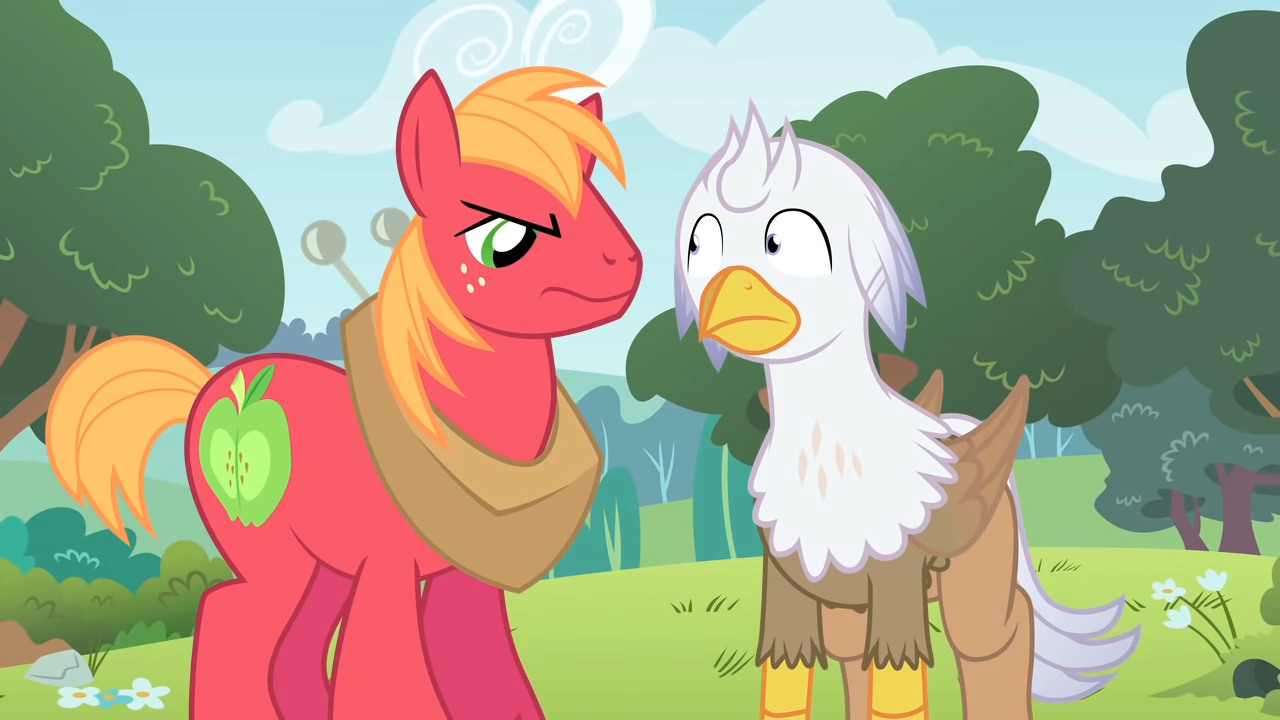 #2876488 - safe, artist:mlp-silver-quill, big macintosh, oc, oc:silver ...