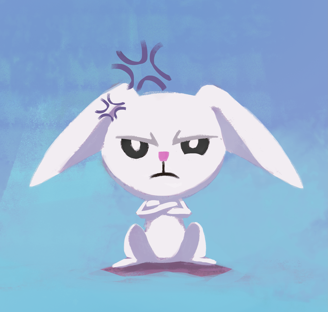 #2876743 - safe, artist:ajvl, angel bunny, g4, angry, crossed arms ...