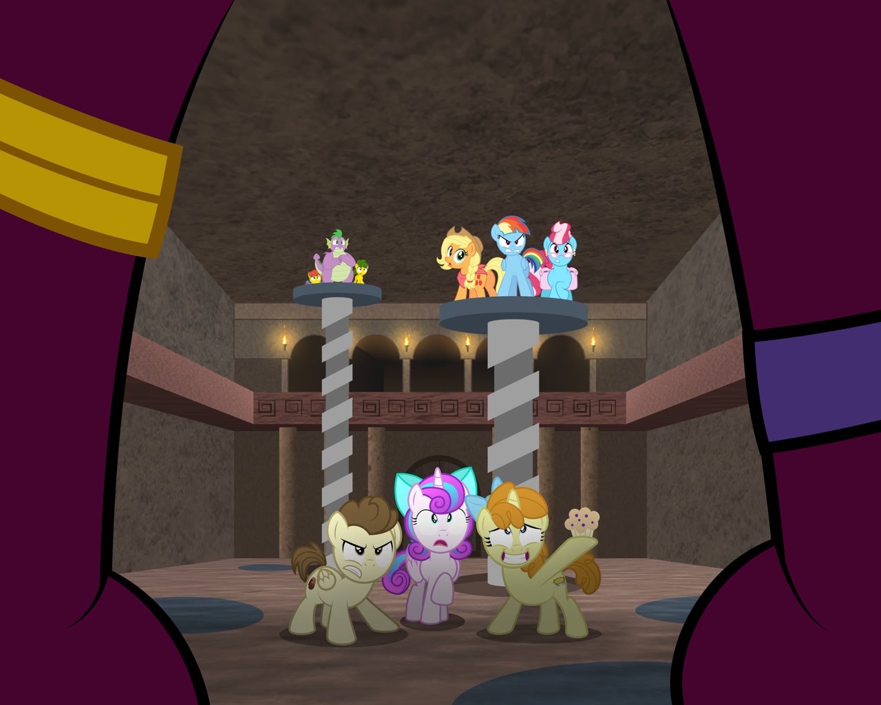 #2858301 - safe, artist:aleximusprime, applejack, cup cake, pound cake ...