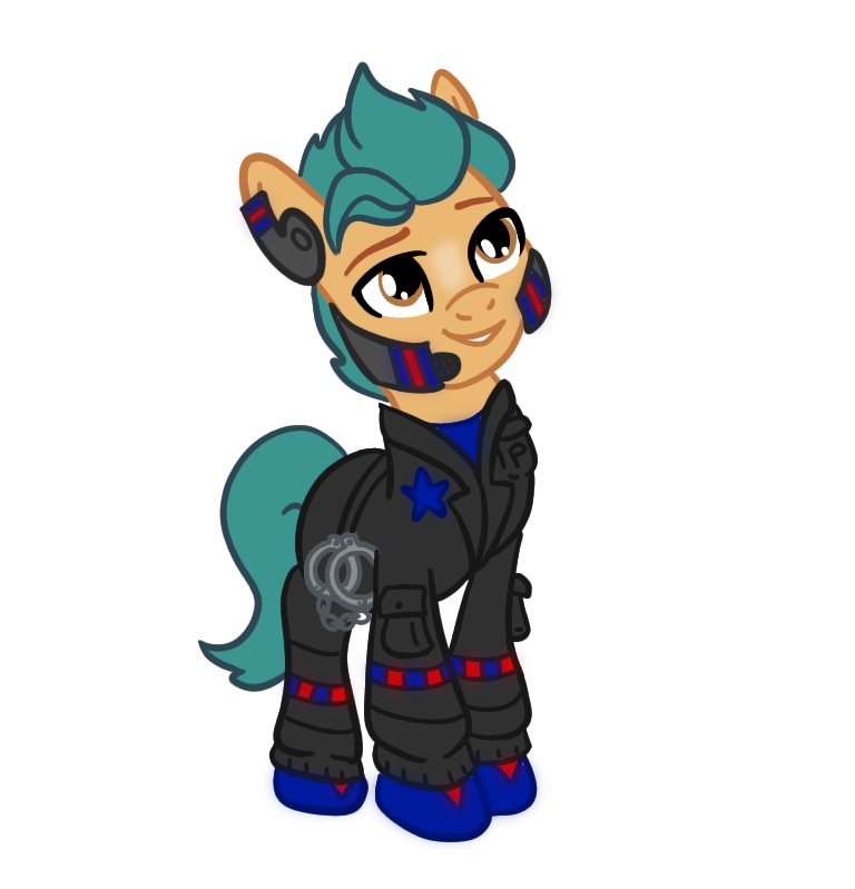 #2858739 - safe, artist:sjart117, hitch trailblazer, earth pony, pony ...