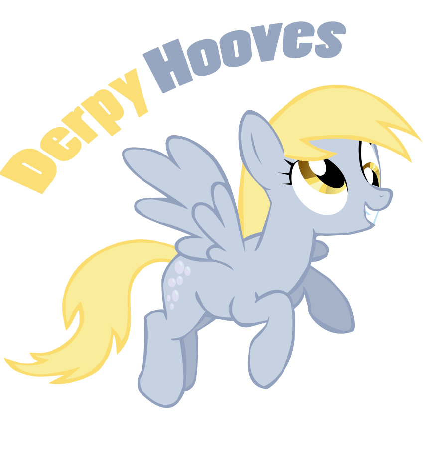 #2877177 - safe, artist:totalcrazyness101, derpy hooves, pegasus, pony ...