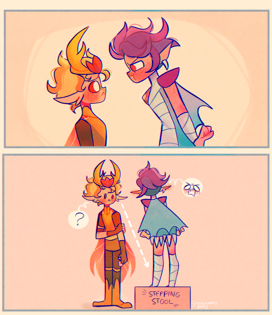 #2886879 - safe, artist:sockiepuppetry, princess ember, thorax, human ...