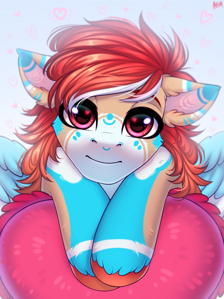 #2887456 - safe, artist:hakaina, oc, oc only, oc:aeraki, pegasus, pony, high res, solo - Derpibooru