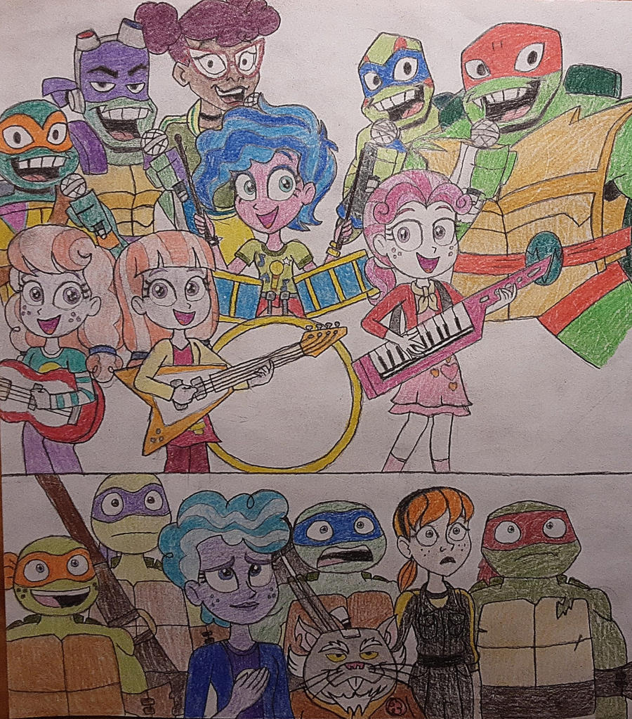 #2877817 - safe, artist:jebens1, jing-a-ling, melody, melody's mother ...