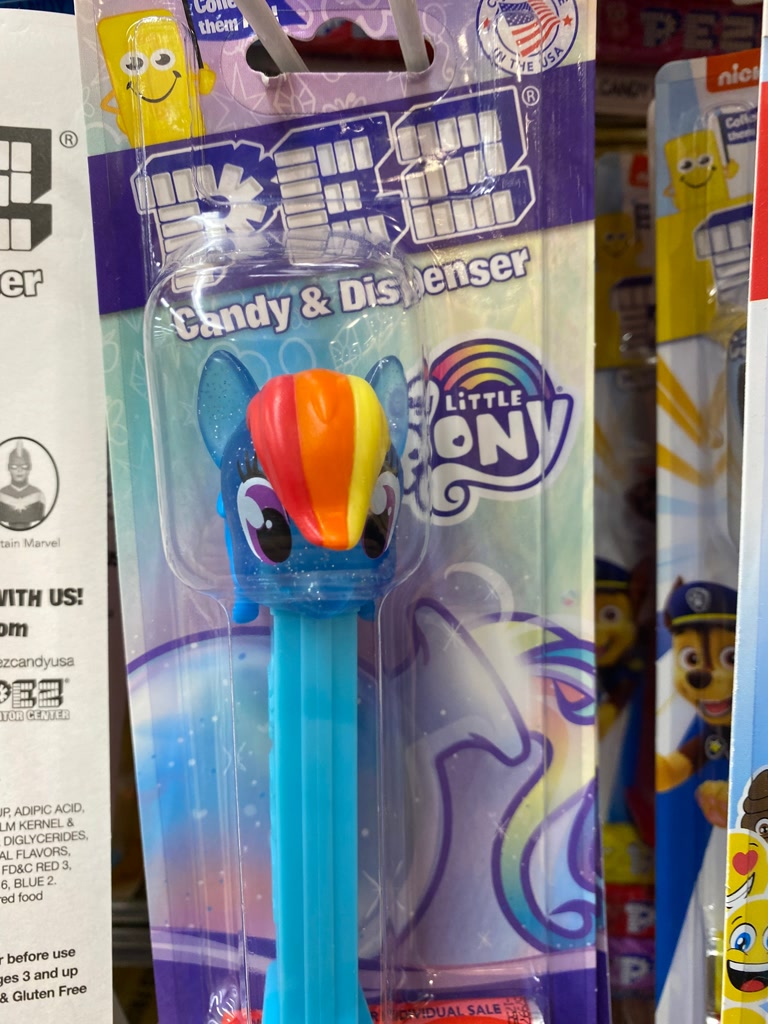 #2893091 - safe, rainbow dash, pegasus, pony, candy, food, pez ...