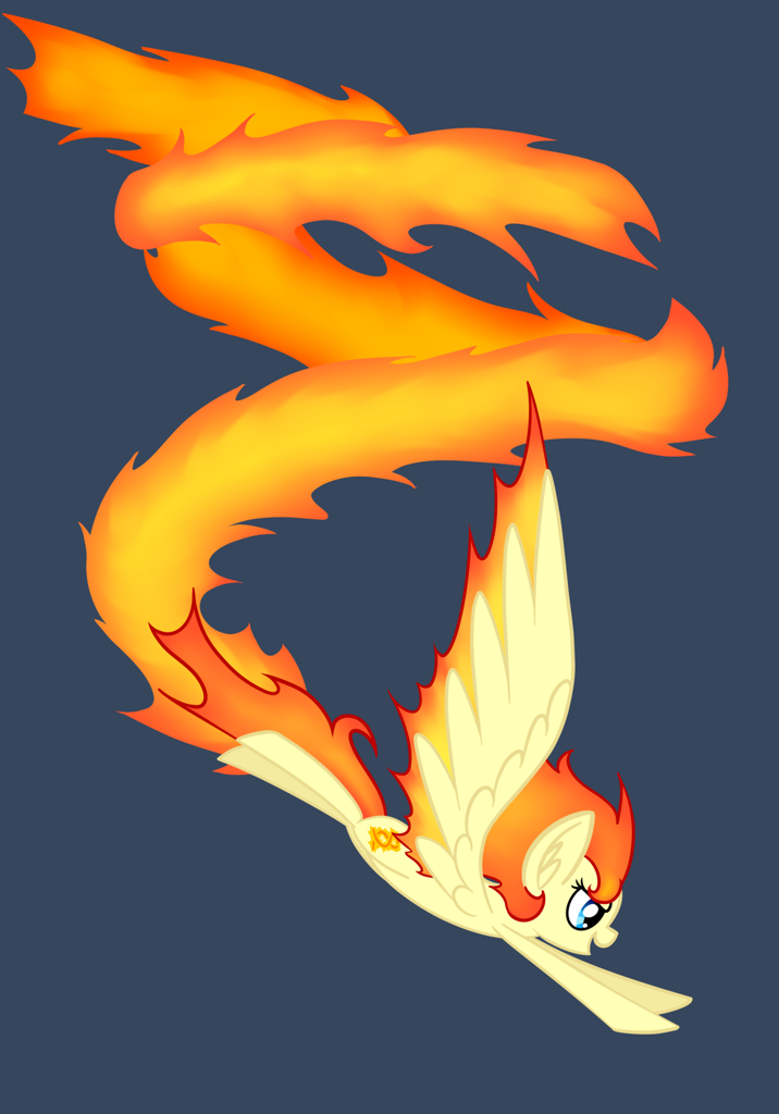 #2894488 - safe, artist:pixels-and-ponies, oc, oc:fire spin, pegasus ...