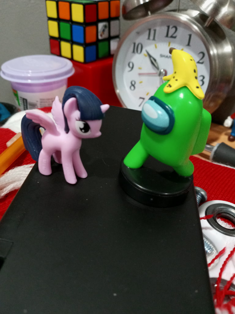 #2894819 - safe, twilight sparkle, alicorn, alarm clock, among us ...