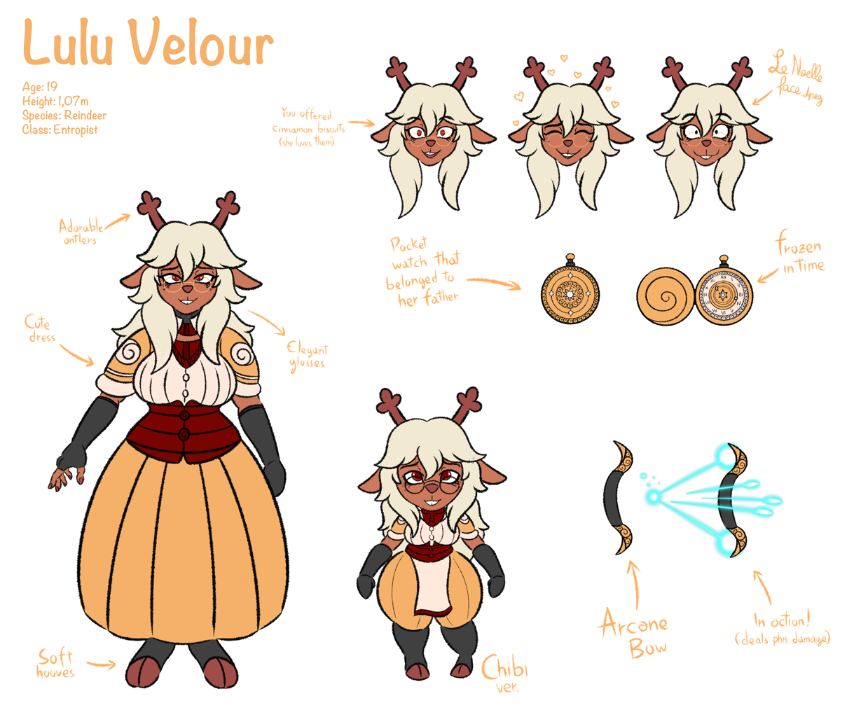 #2879123 - safe, artist:ezralight, oc, oc only, oc:lulu velour, deer ...