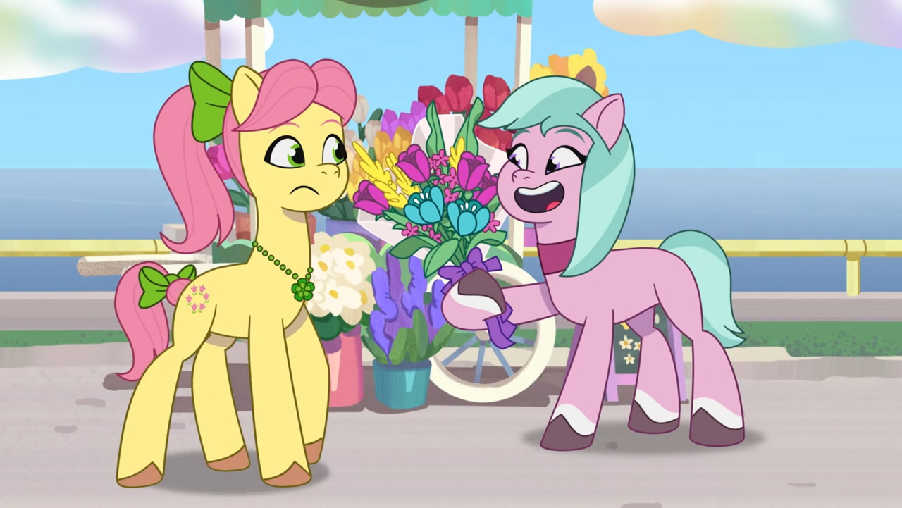 #2897820 - safe, screencap, dahlia, posey bloom, earth pony, pony, g5 ...