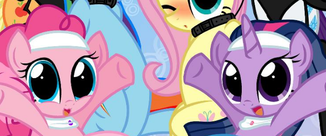 #2880613 - safe, artist:pyruvate, edit, applejack, fluttershy, pinkie ...