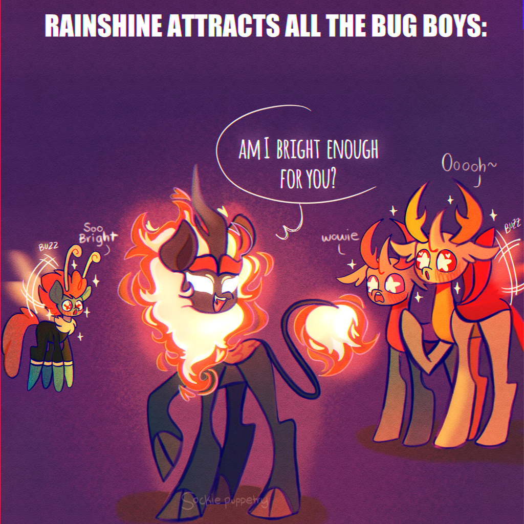 #2881714 - safe, artist:sockiepuppetry, pharynx, rain shine, seabreeze ...