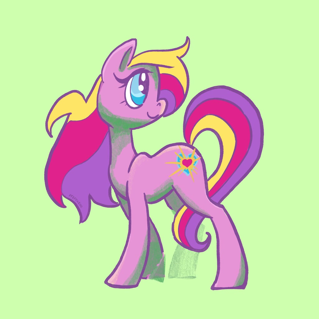 #2882691 - safe, artist:pfeffaroo, pink sunsparkle, earth pony, pony ...