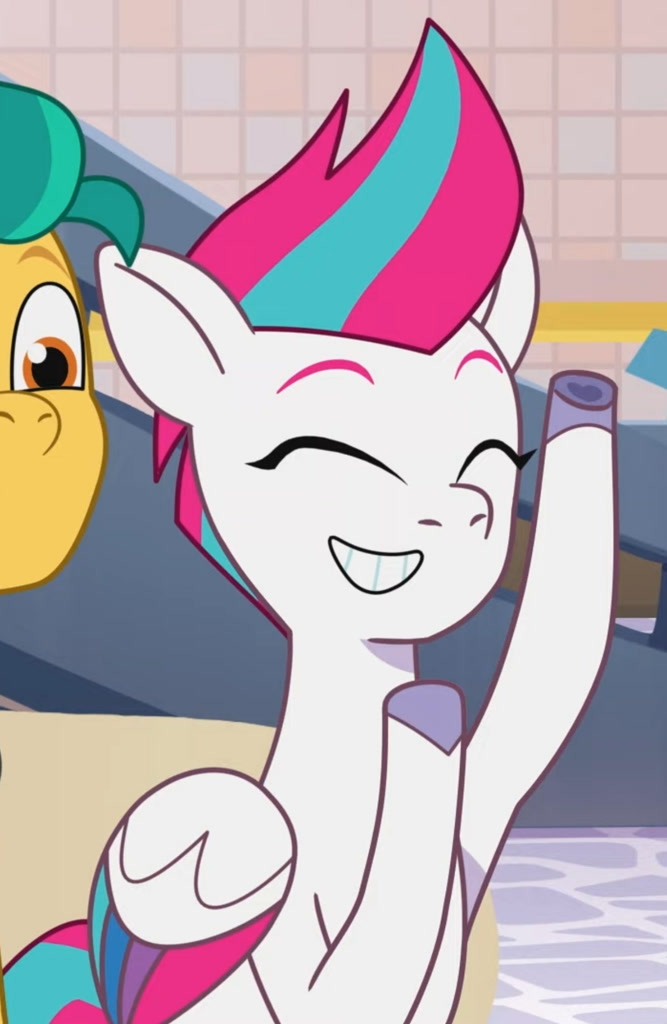 #2883300 - safe, screencap, hitch trailblazer, zipp storm, earth pony ...