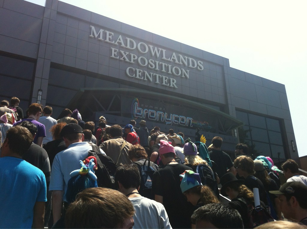 #2898789 - safe, human, bronycon, bronycon 2012, convention, crowd, irl ...