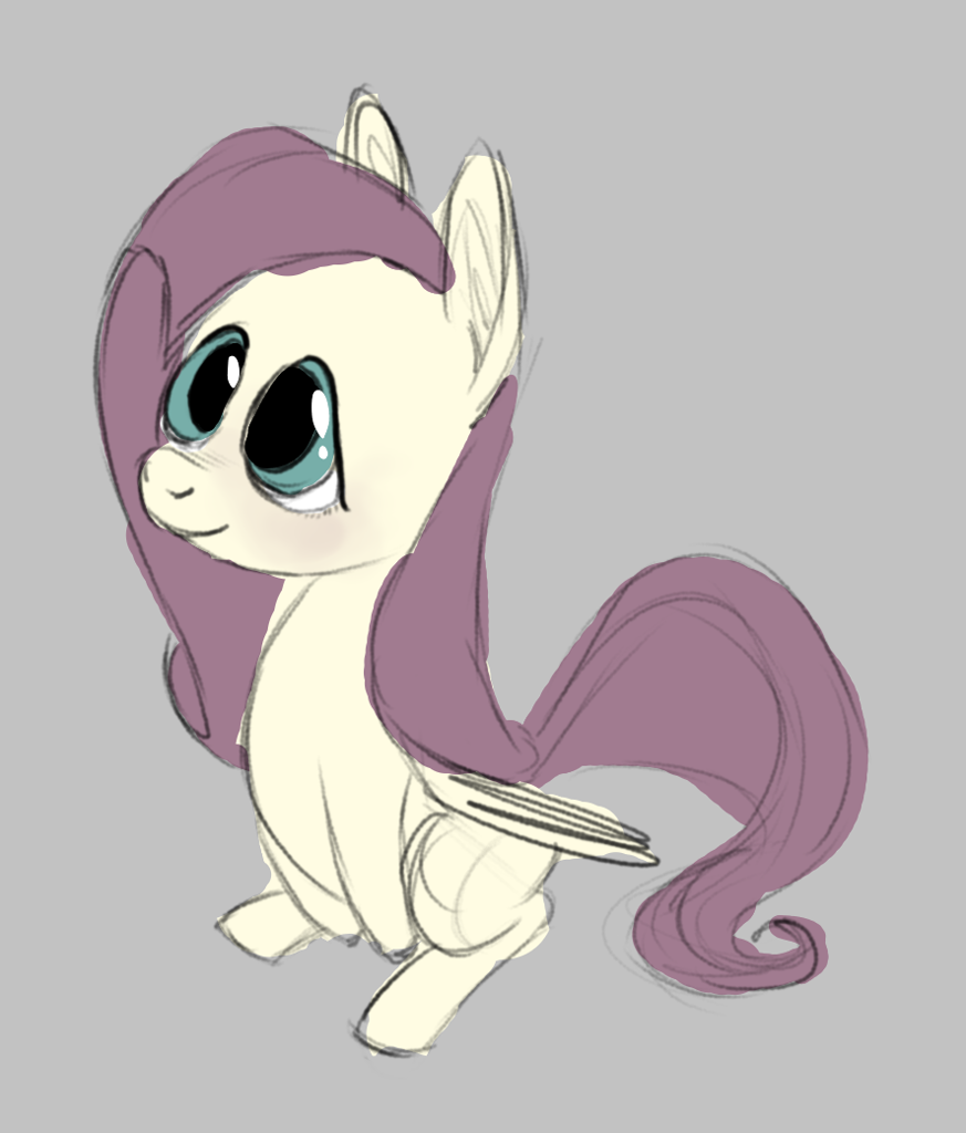 #2905174 - safe, artist:ayellowhorse, derpibooru exclusive, fluttershy ...