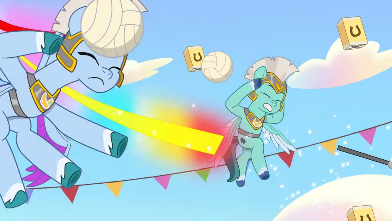 #2907095 - safe, screencap, thunder flap, zoom zephyrwing, pegasus ...