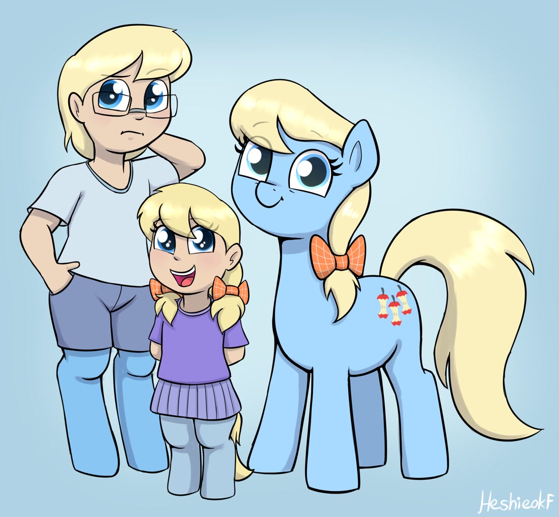 #2910252 - safe, artist:heretichesh, apple cider (g4), oc, oc:lodi, oc ...