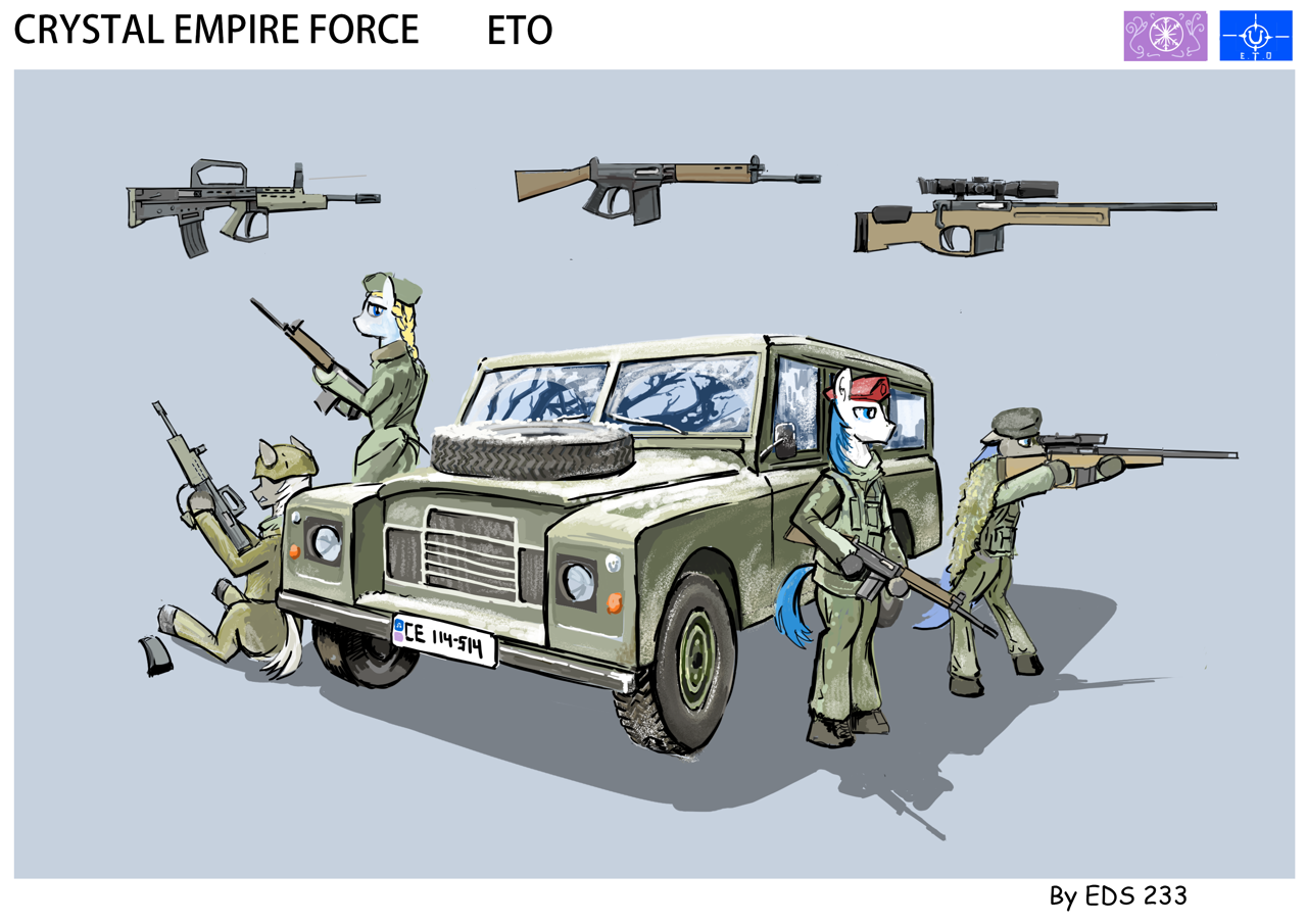 #2911641 - safe, artist:eds233, earth pony, pony, bipedal, gun, high ...