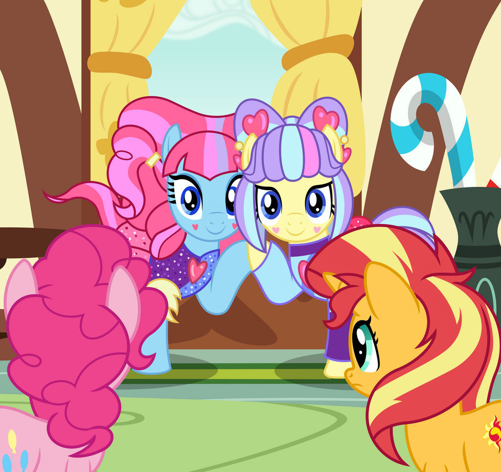 #2912043 - safe, artist:emeraldblast63, kiwi lollipop, pinkie pie ...