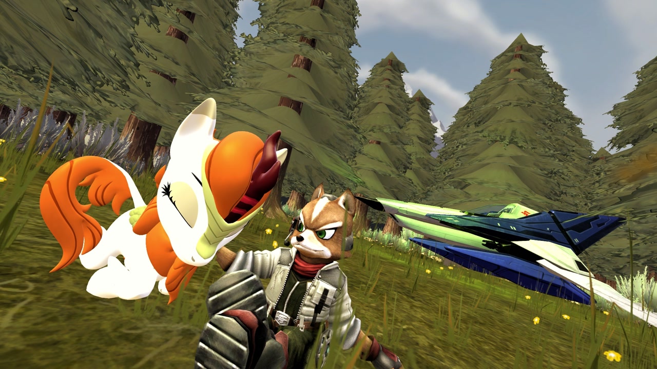 #2912206 - safe, artist:drixale, autumn blaze, kirin, g4, 3d, arwing ...