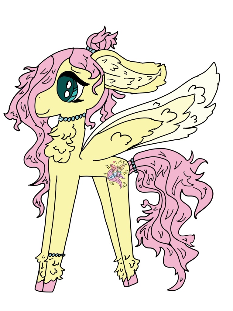#2912691 - safe, artist:enperry88, fluttershy, pegasus, pony, g4 ...