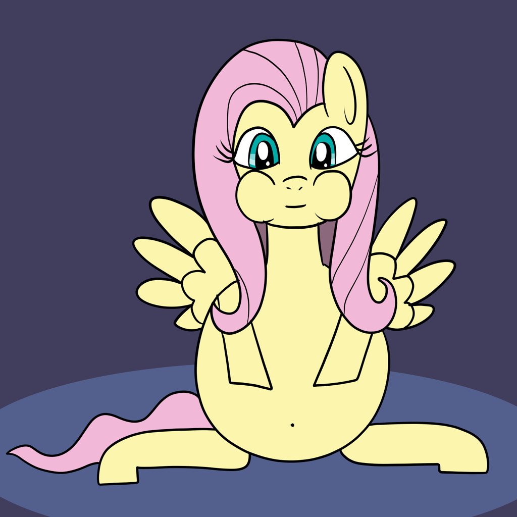 #2916436 - safe, artist:platinumdrop, fluttershy, pegasus, pony, g4 ...