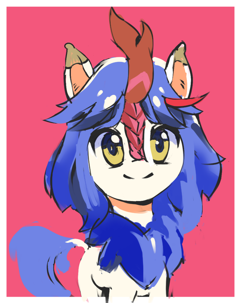 #2900414 - safe, artist:creamyogurt, artist:seki_98, oc, oc:ryuko po ...