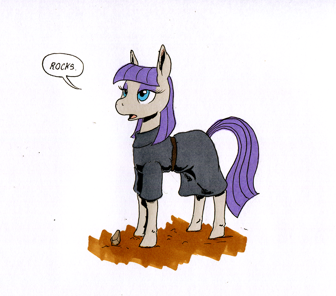 #2925505 - safe, artist:darkhestur, maud pie, earth pony, pony, clothes ...