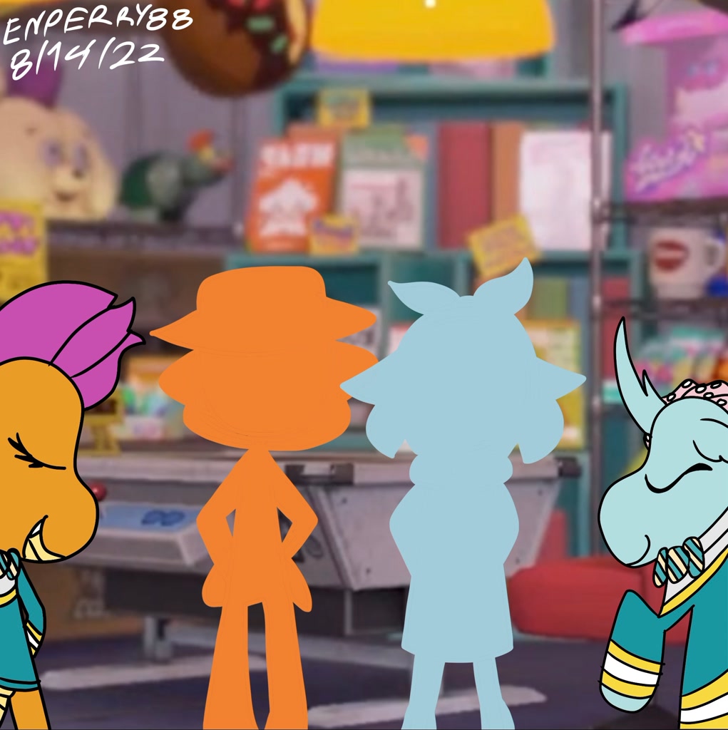 #2928280 - safe, artist:enperry88, ocellus, smolder, changedling ...