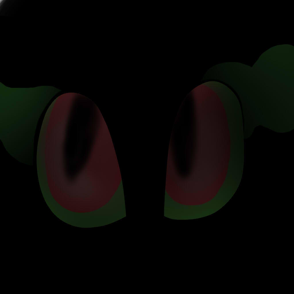 #2930661 - safe, artist:budinska, black background, dark magic, eye ...