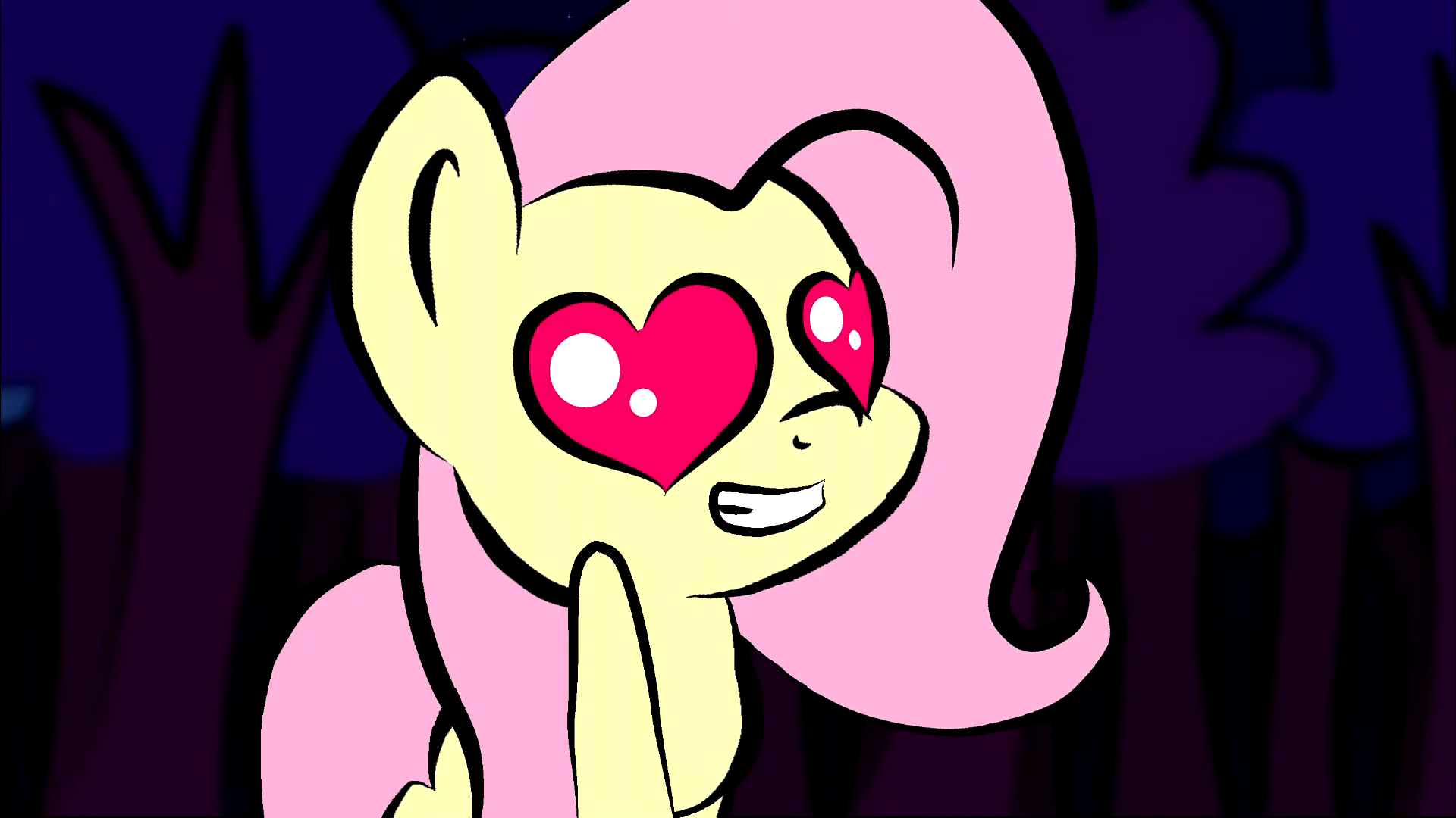 #2931547 - safe, artist:knick knack, fluttershy, oc, bird, duck, earth ...