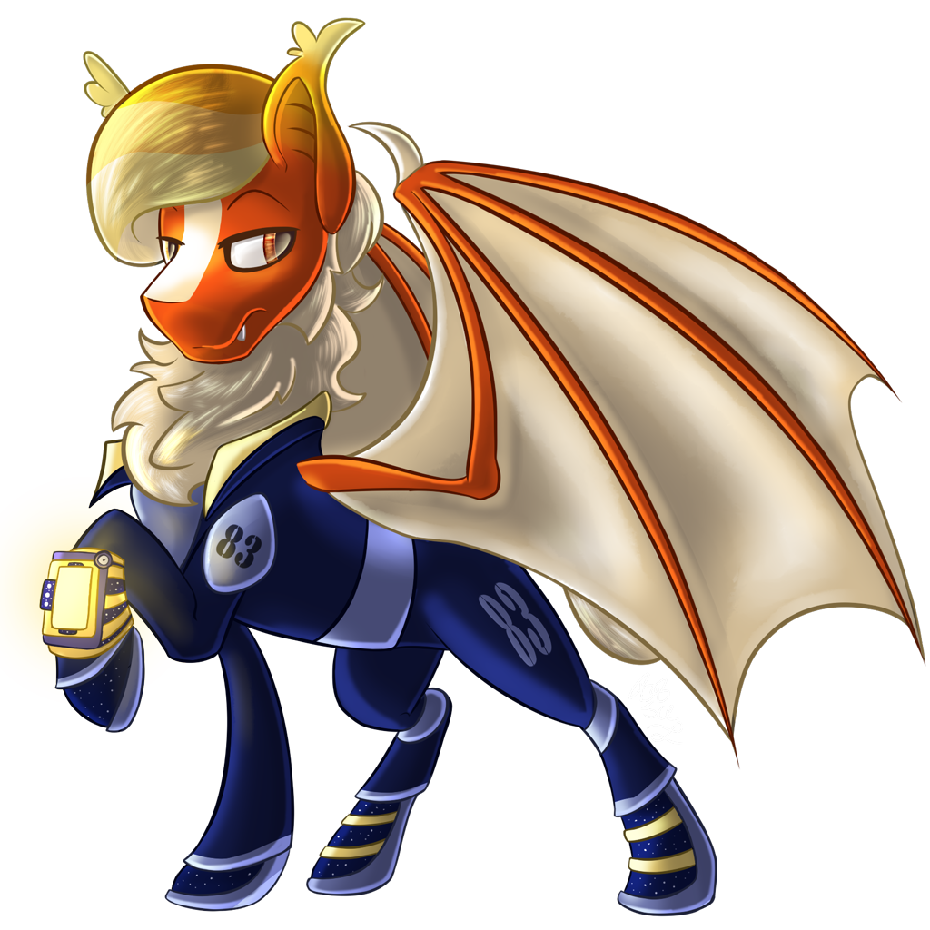 #2931898 - safe, oc, oc only, bat, bat pony, fallout equestria ...