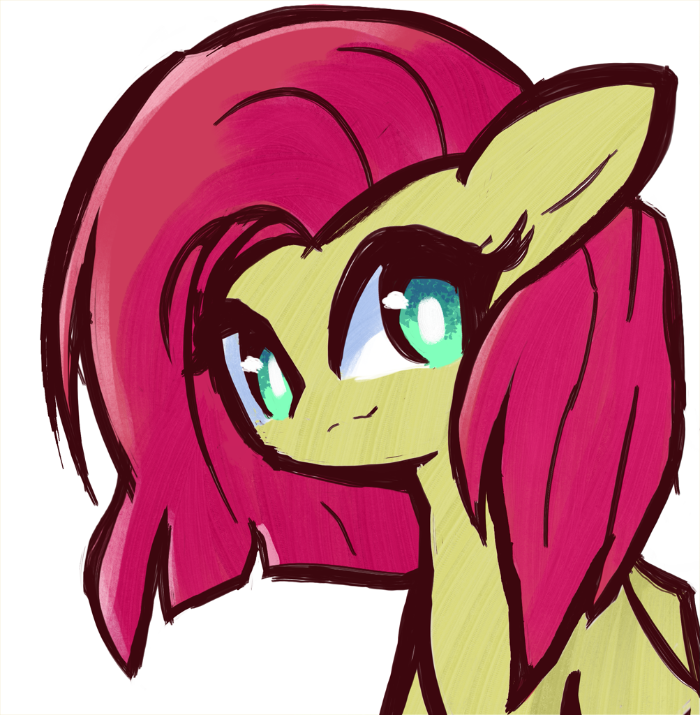 #2932172 - safe, artist:solid shrimp, fluttershy, pegasus, pony ...