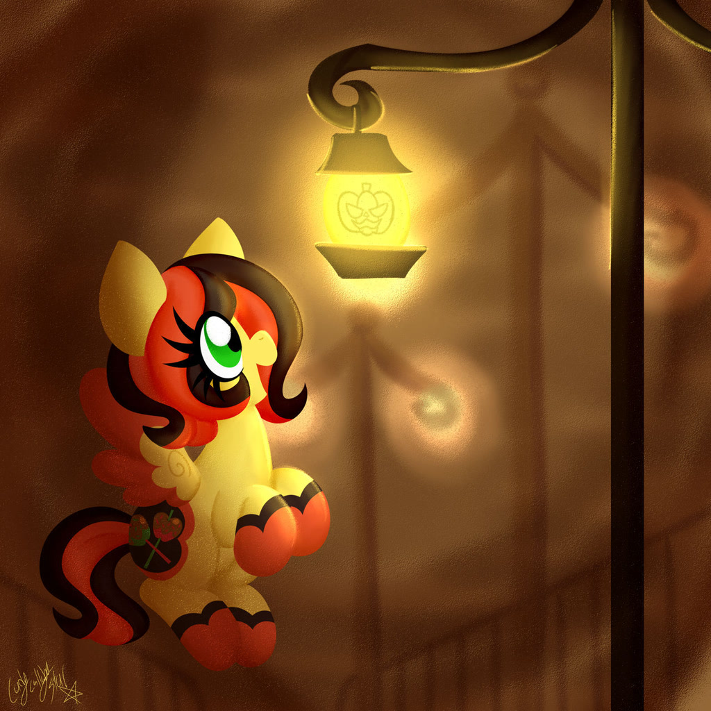 #2934488 - safe, artist:ladylullabystar, oc, oc:candy apple, pegasus, pony, colored wings ...