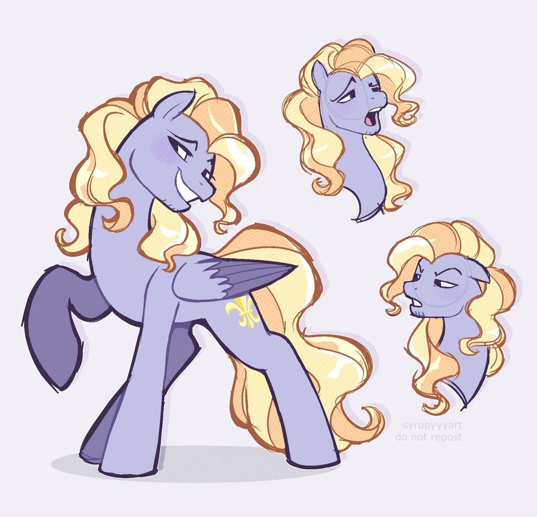 #2934693 - safe, artist:syrupyyy, oc, oc only, pegasus, pony, solo - Derpibooru