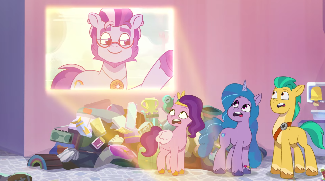 #2934821 - safe, screencap, argyle starshine, hitch trailblazer, izzy ...