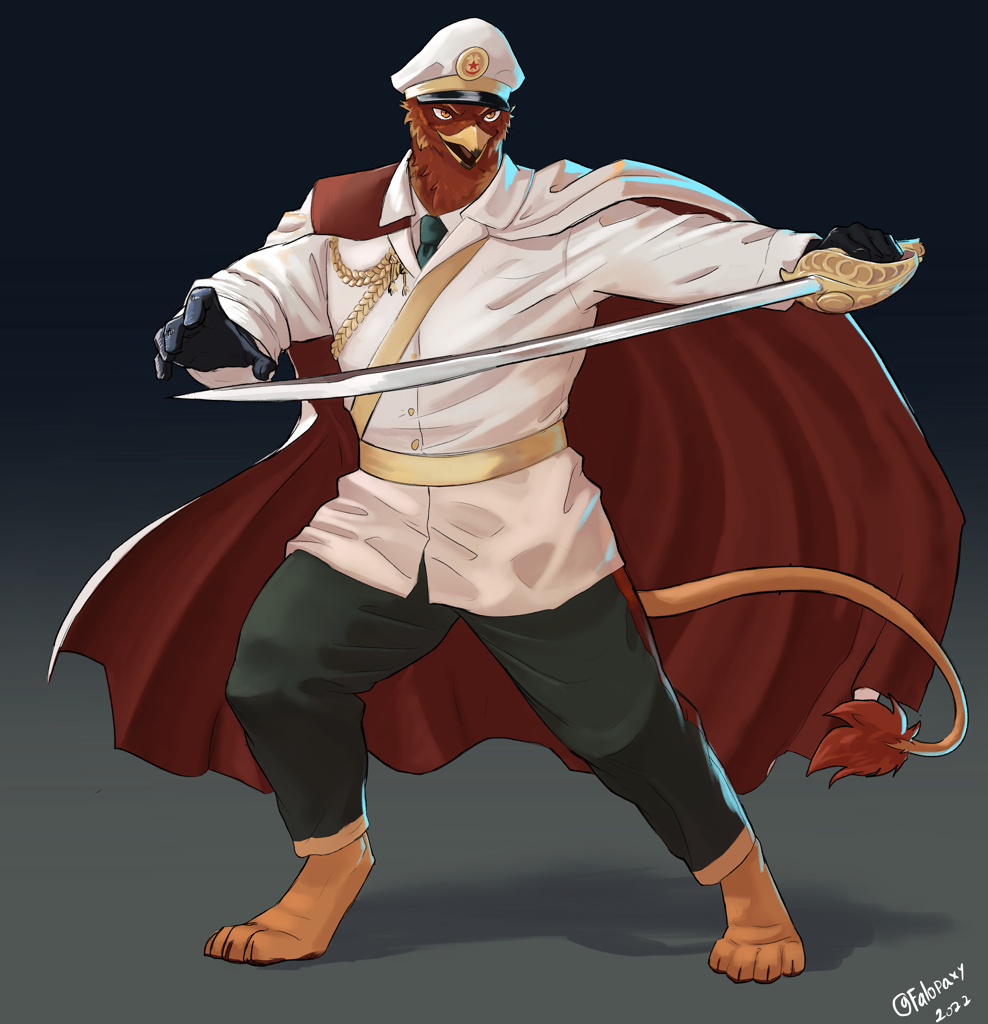 #2934832 - source needed, safe, artist:falopaxy, oc, oc:guy, griffon ...