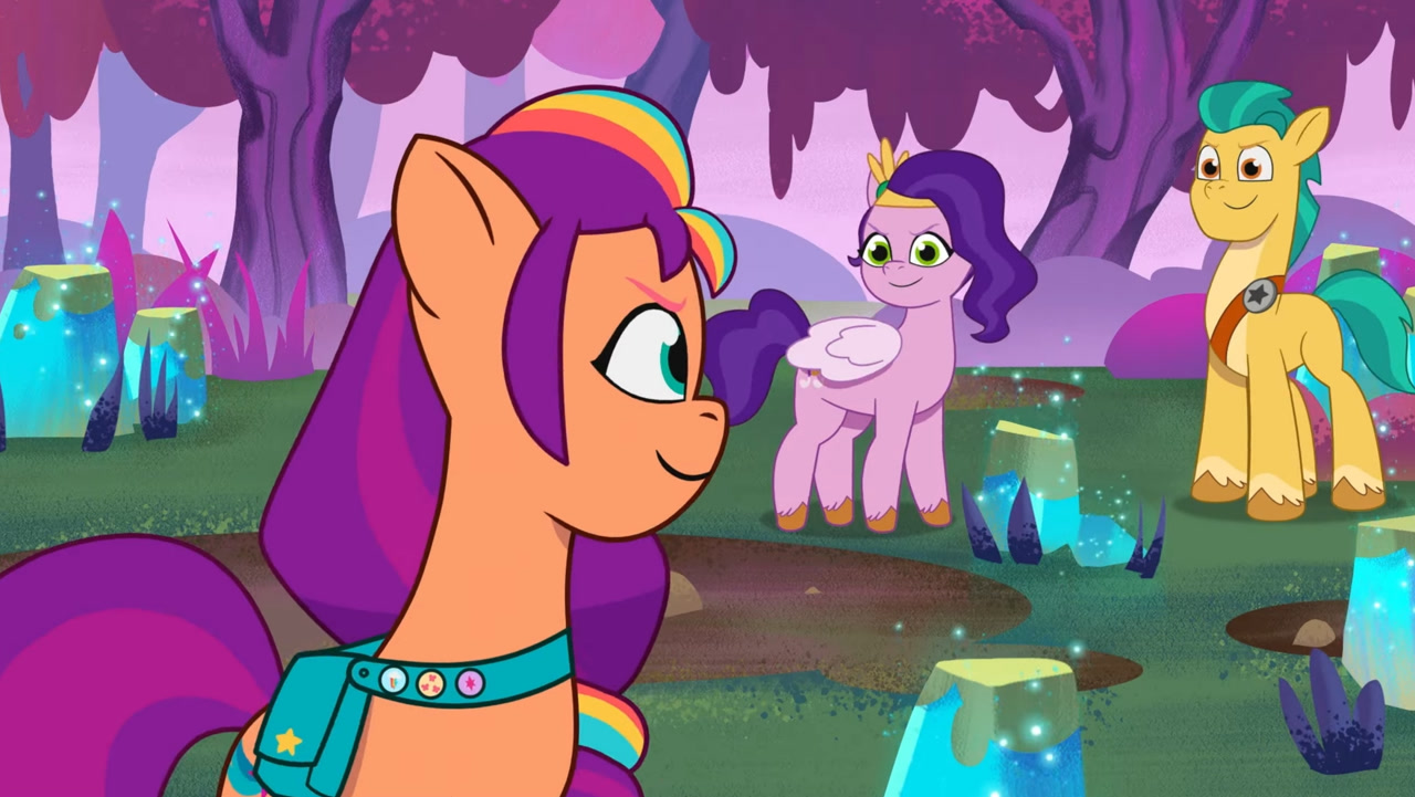 #2935306 - safe, screencap, hitch trailblazer, pipp petals, sunny starscout, earth pony, pegasus ...